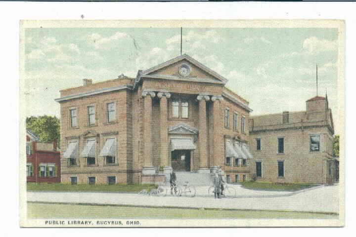 Bucyrus Ohio Public Library in 1910 – Crawford County Chapter of the ...