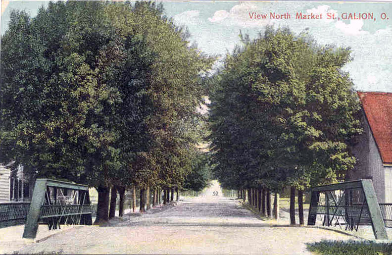 North Market Street, Galion Ohio circa 1910 – Crawford County Chapter ...